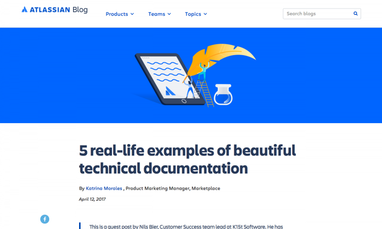 5 Real-Life Examples of Beautiful Technical Documentation - Atlassian ...