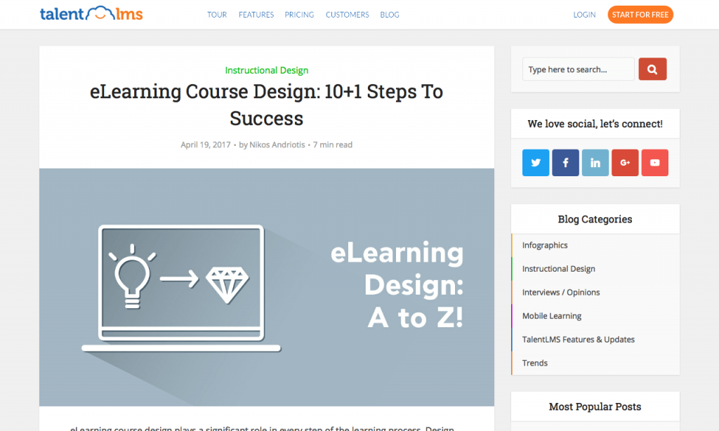 eLearning Course Design: 10+1 Steps To Success - TalentLMS - DocToolHub