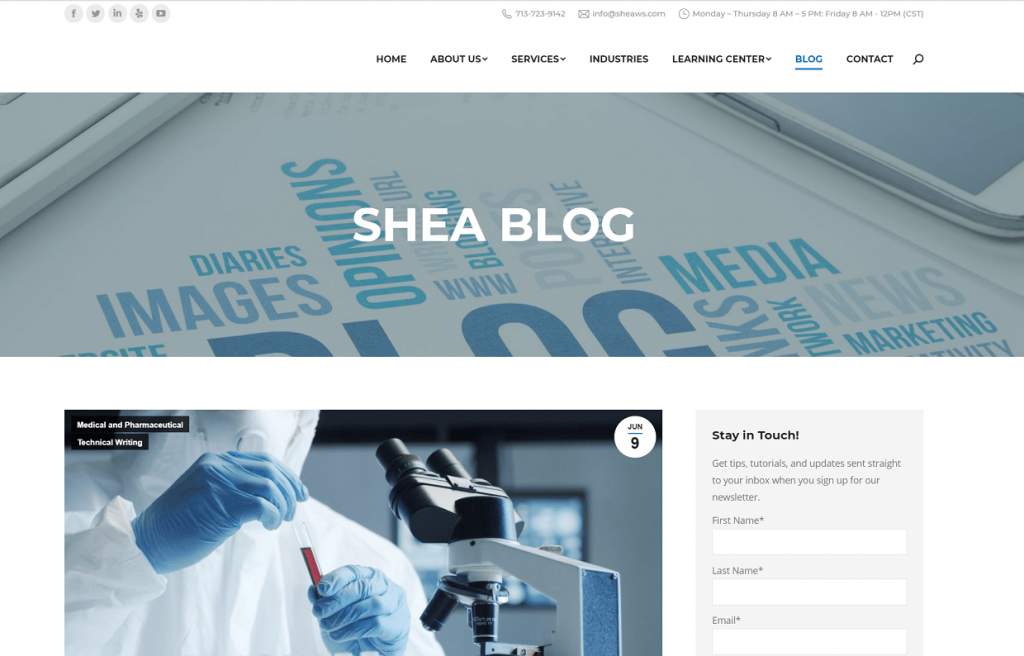 Shea Writing and Training Solutions Blog - DocToolHub